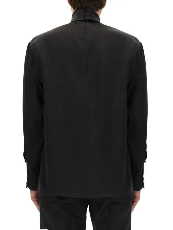 Dolce & Gabbana Wide Neckline Silk Top