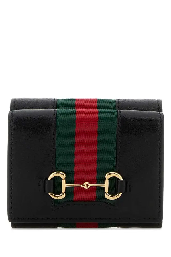 Gucci Leather Wallet - Black
