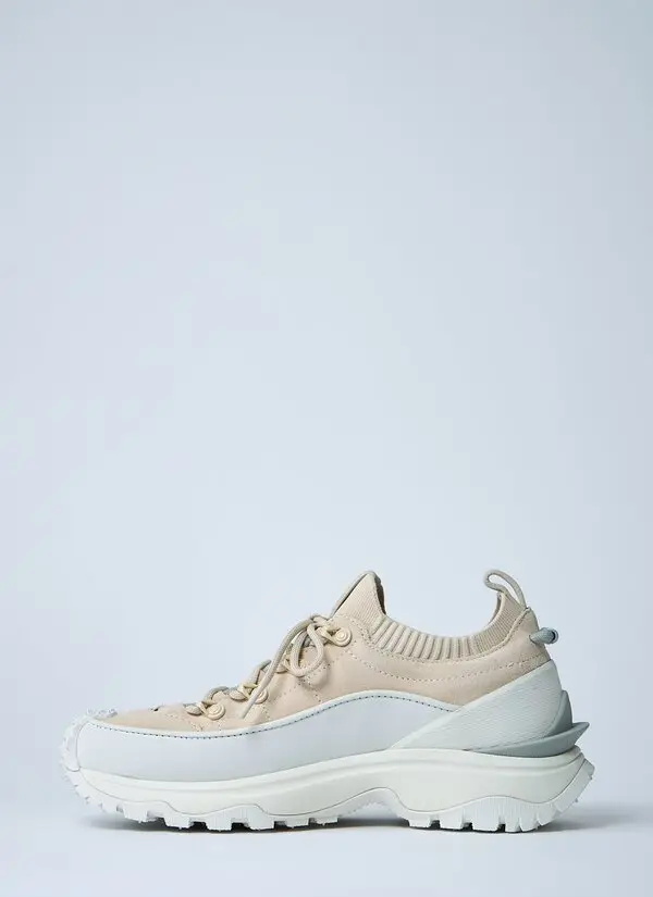 Moncler Trailgrip Lite3 Low-top Sneakers - Cream