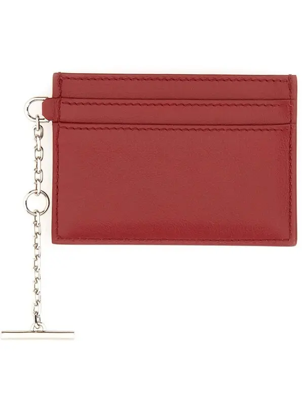 Alexander McQueen Sling Card Holder - Red
