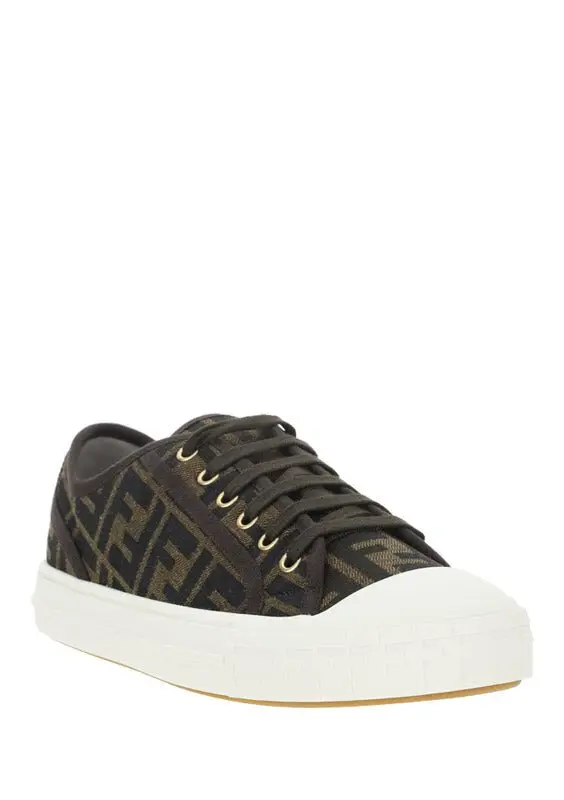 Fendi Monochrome Sneakers