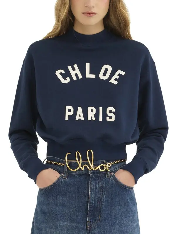 Chloé Iconic Logo Chain Belt - Multicolor