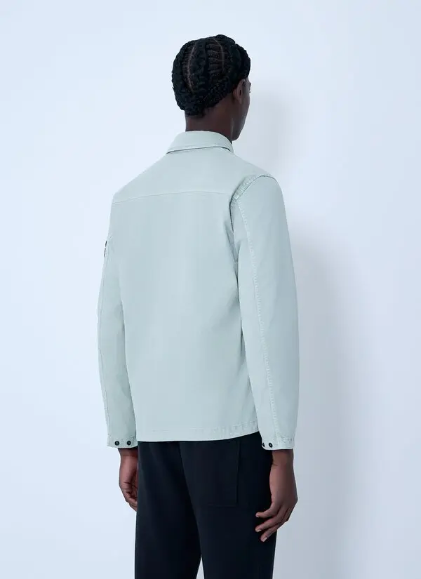 Stone Island Logo Patch Overshirt