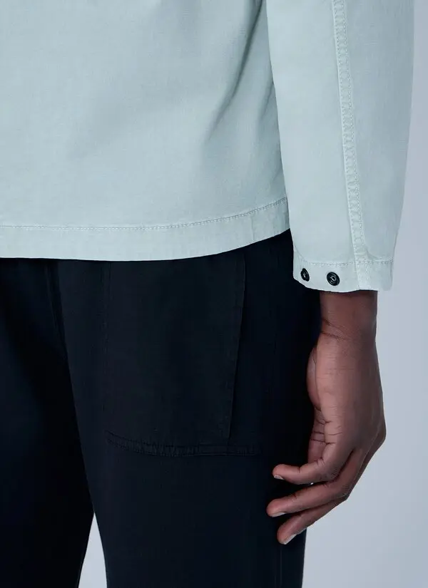 Stone Island Logo Patch Overshirt