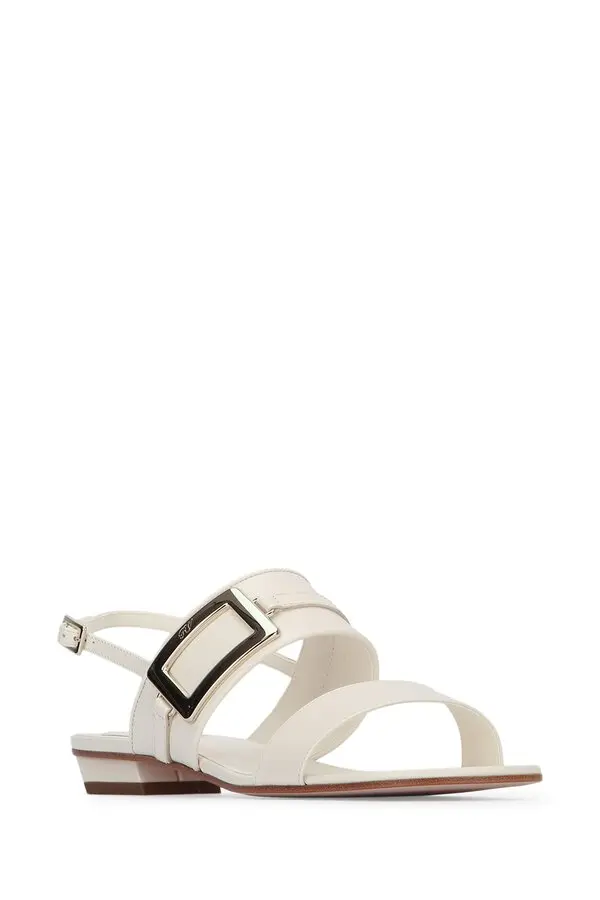 ROGER VIVIER Metal Buckle Sandal - Multicolor