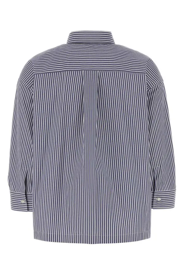 Brunello Cucinelli Embroidered Poplin Shirt - Multicolor