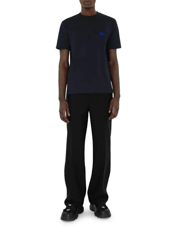 Burberry Ekd Front Logo T-shirt - Blue