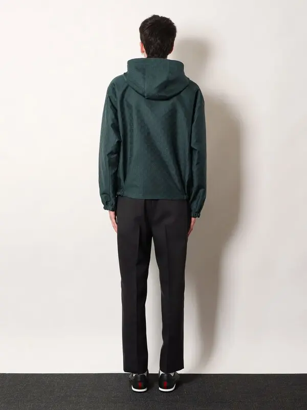 Gucci Reversible Gg Monogram Ripstop Cotton Jacket