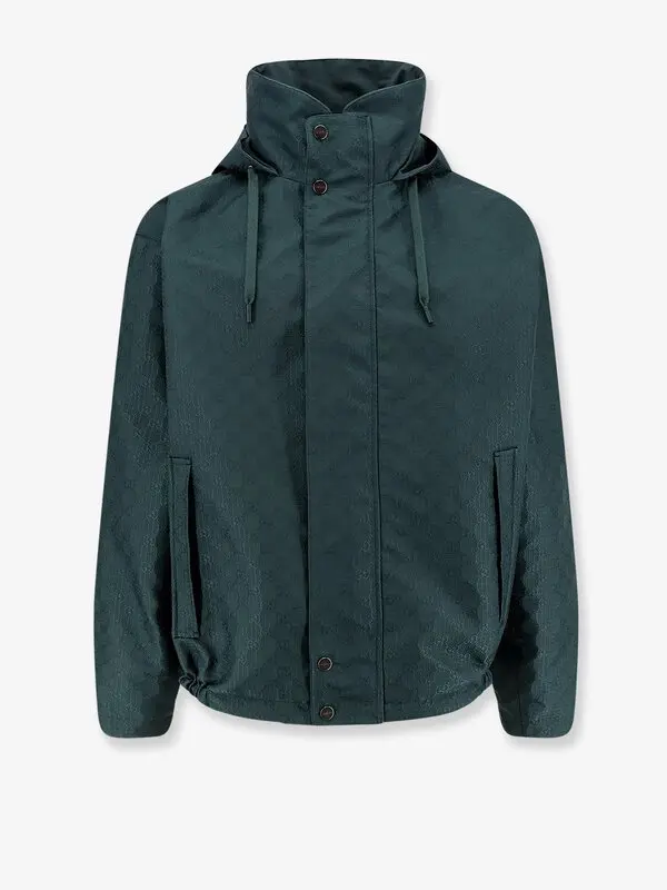 Gucci Reversible Gg Monogram Ripstop Cotton Jacket
