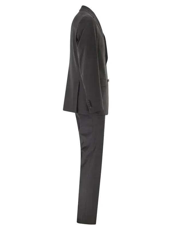 BOSS Stretch Virgin Wool Blend Suit