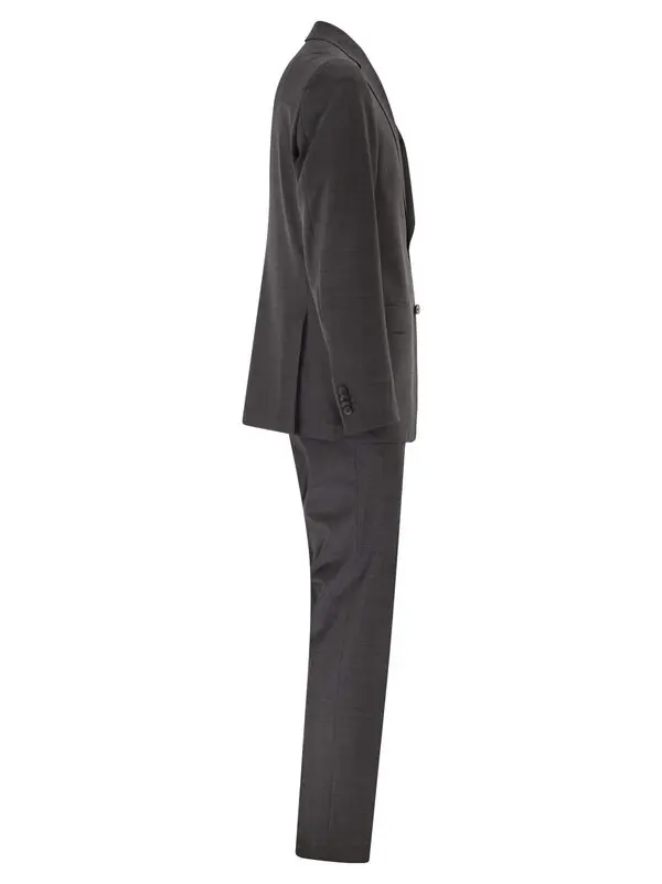 BOSS Stretch Virgin Wool Blend Suit - Multicolor