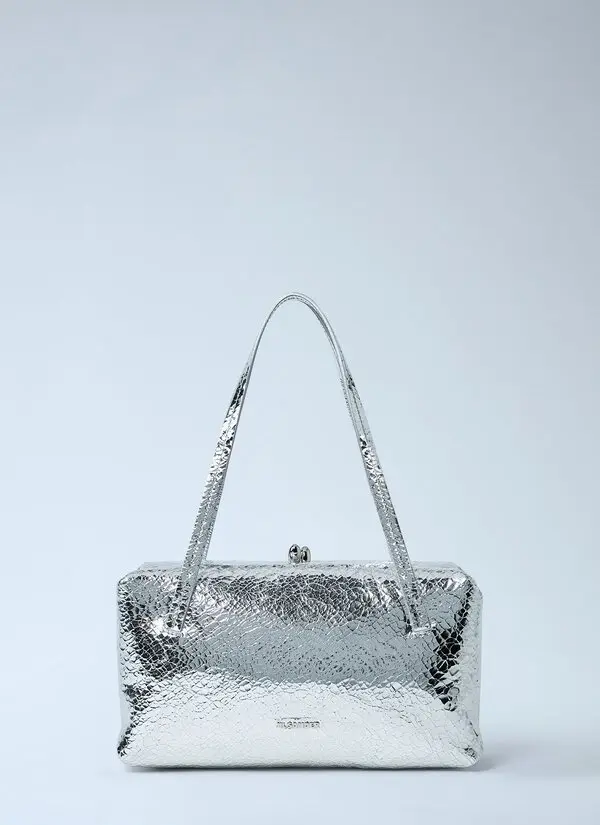 JIL SANDER Small Goji Handbag - Silver