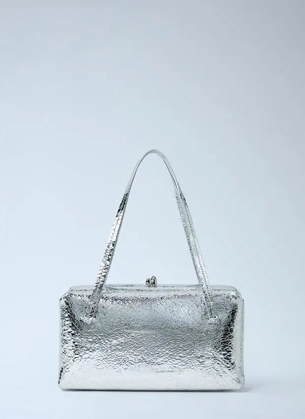 JIL SANDER Small Goji Handbag - Silver