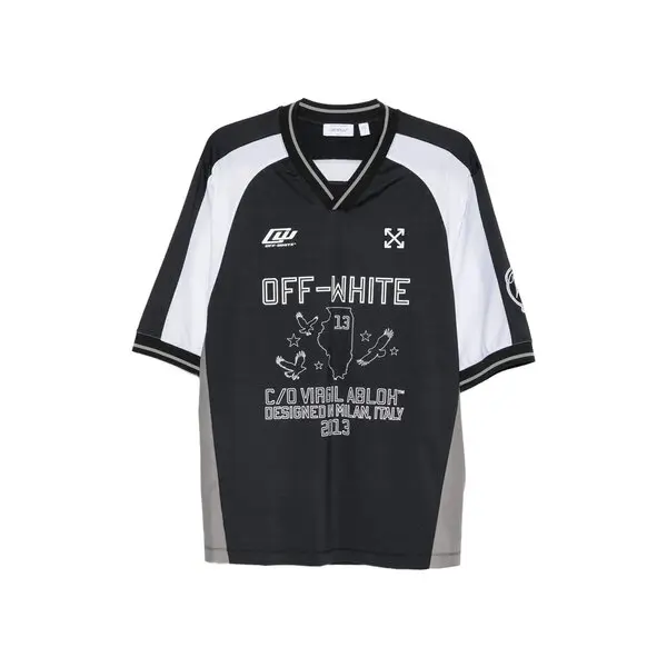 Off-White Logo-print Polyester T-shirt