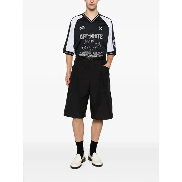 Off-White Logo-print Polyester T-shirt