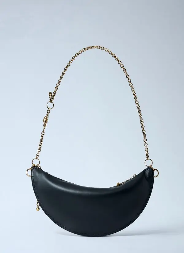 Chloé Icon Shoulder Bag In Smooth-grain Leather - Black