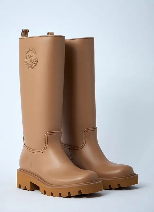 Moncler Kickstream Waterproof Boots - Brown