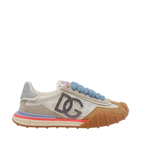 Dolce & Gabbana Dg Athletic Sneakers With Rhinestones