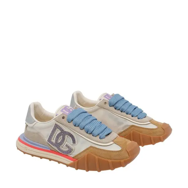 Dolce & Gabbana Dg Athletic Sneakers With Rhinestones