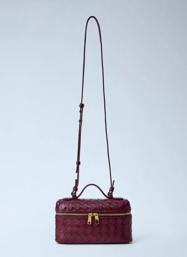 Bottega Veneta Intrecciato Leather Vanity Case - Multicolor
