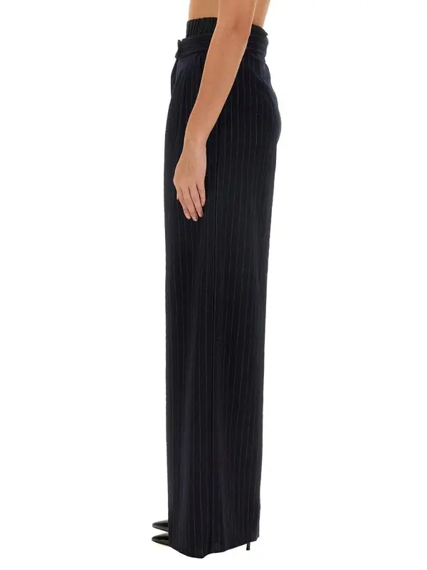 Max Mara Pinstriped Wide-leg Trousers