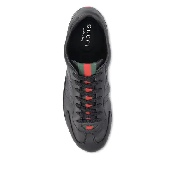 Gucci Low-top Sneakers With Web Stripe
