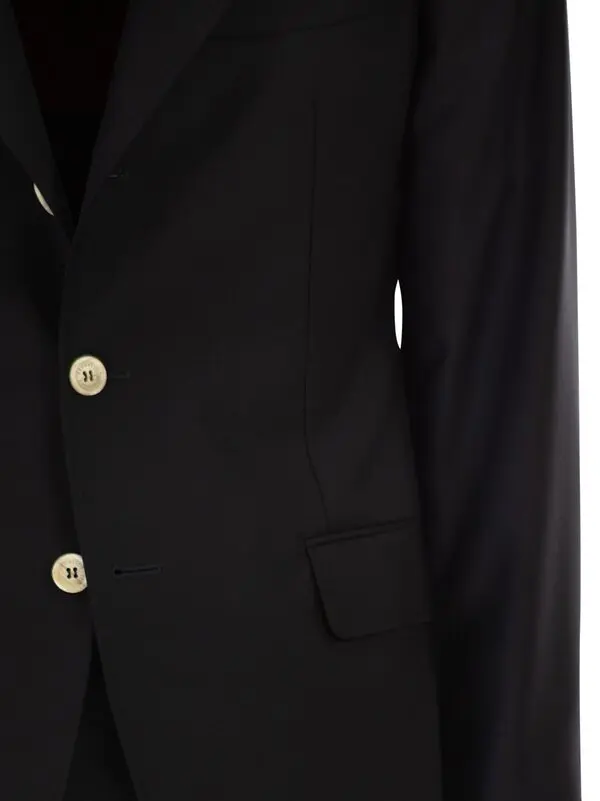 Brunello Cucinelli Tailored Suit In Virgin Wool - Multicolor