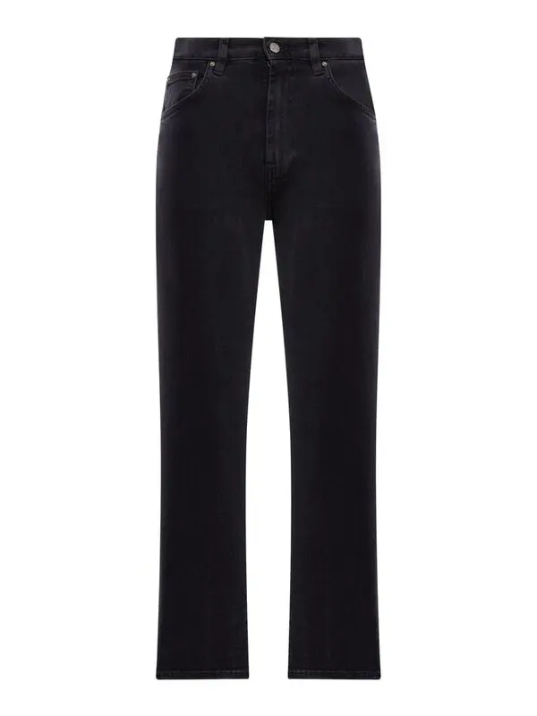 TOTEME Twisted Seam Denim Jeans In Grey Wash - Gray