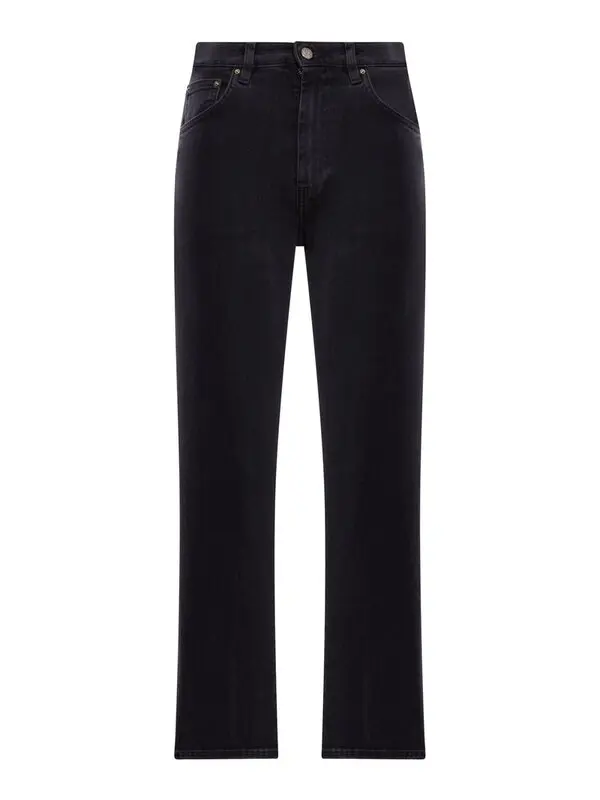 TOTEME Twisted Seam Denim Jeans In Grey Wash - Gray