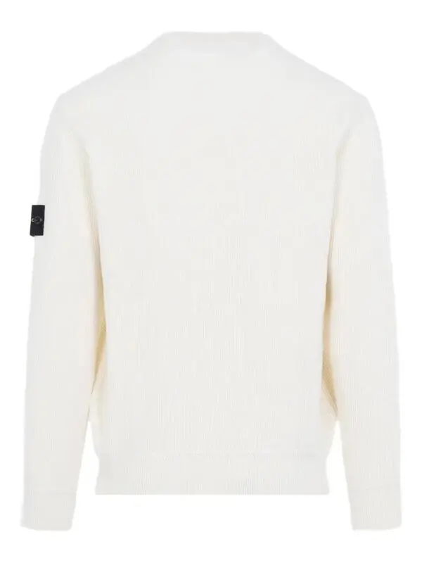 Stone Island Ribbed Soft Organic Cotton Crewneck - Multicolor