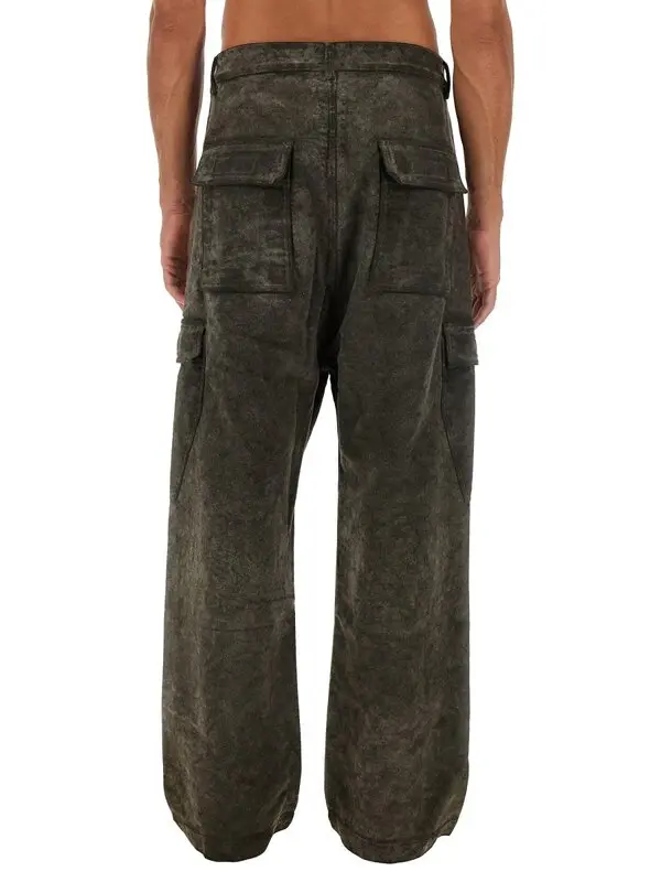 Rick Owens Cargo Pants - Cream