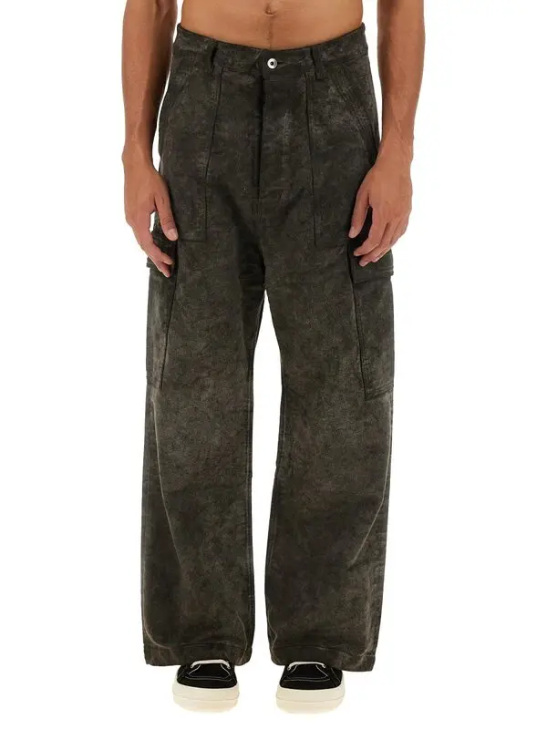 Rick Owens Cargo Pants - Cream