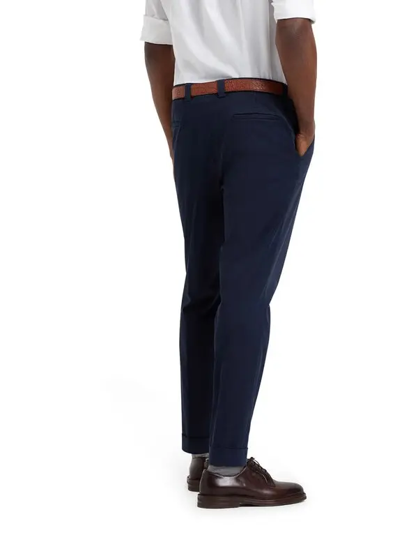 Brunello Cucinelli Cotton Blend Chino Pants