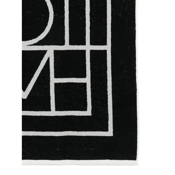 TOTEME Beach Towel With Geometric Pattern