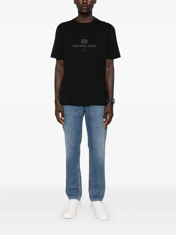 Brunello Cucinelli Crew-neck T-shirt - Multicolor