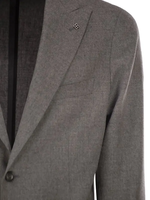 Tagliatore Superfine Virgin Wool Suit - Gray