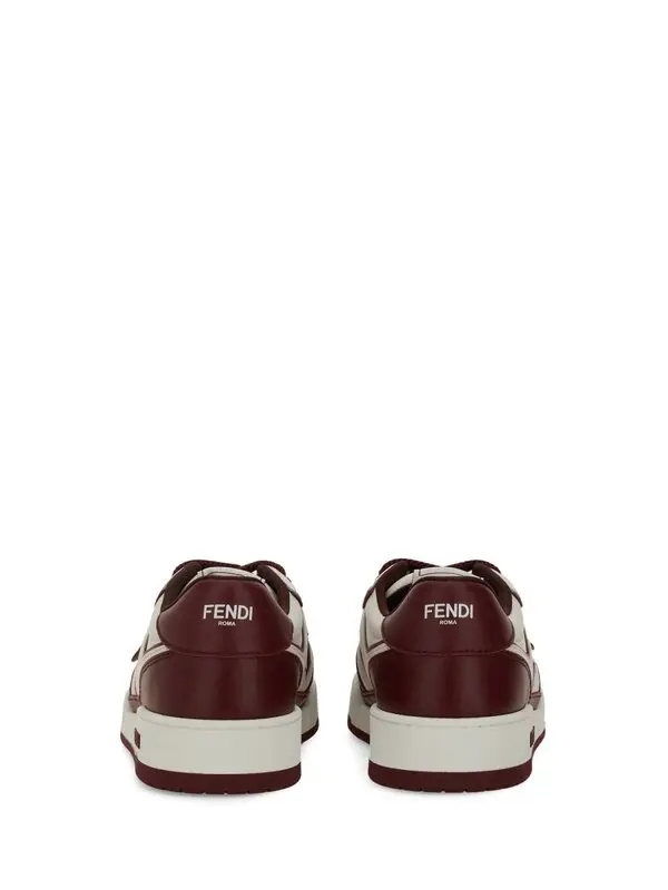 Fendi Match Leather Sneakers - Multicolor