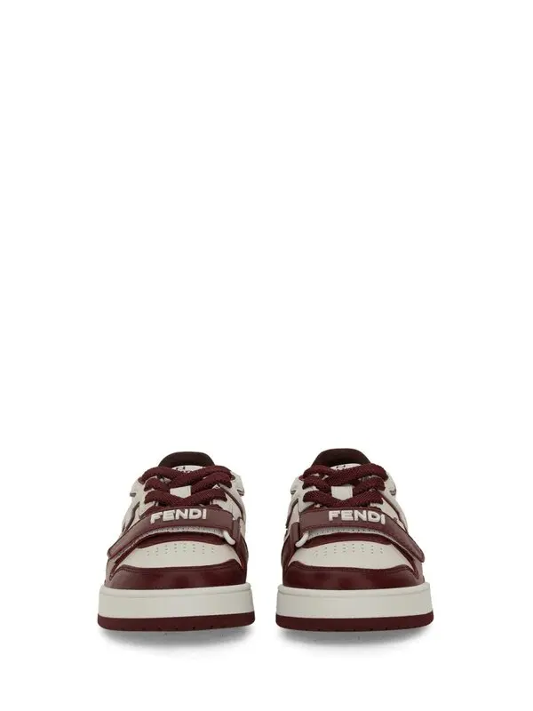 Fendi Match Leather Sneakers - Multicolor