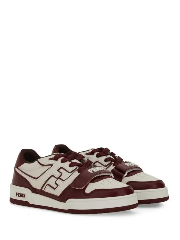 Fendi Match Leather Sneakers - Multicolor