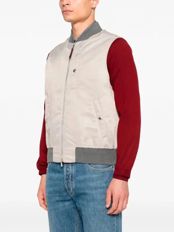 Brunello Cucinelli Polyamide Bomber Vest