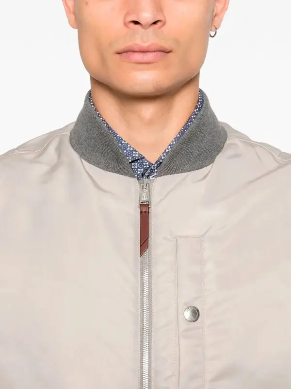 Brunello Cucinelli Polyamide Bomber Vest