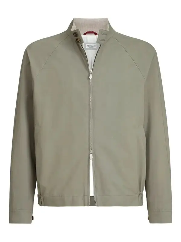 Brunello Cucinelli Zip-up Bomber Jacket - Multicolor