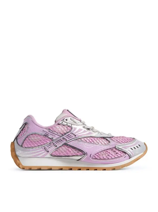 Bottega Veneta Orbit Technical Fabric Sneakers - Multicolor