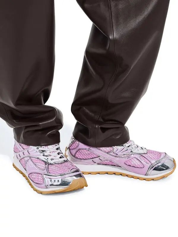 Bottega Veneta Orbit Technical Fabric Sneakers - Multicolor