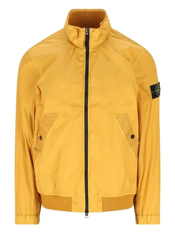Stone Island Crinkle Reps Nylon Bomber Jacket - Multicolor
