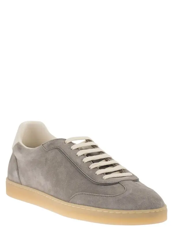 Brunello Cucinelli Lightweight Suede Trainers