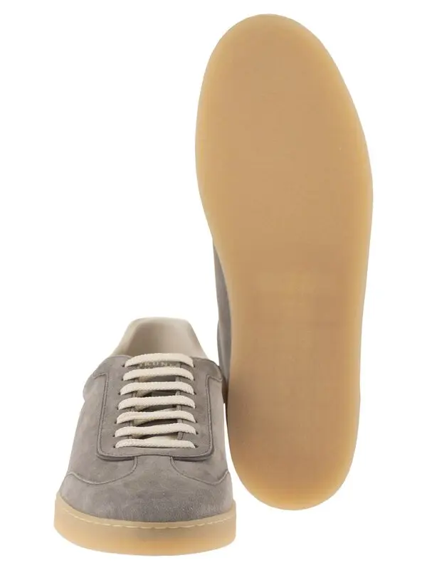 Brunello Cucinelli Lightweight Suede Trainers