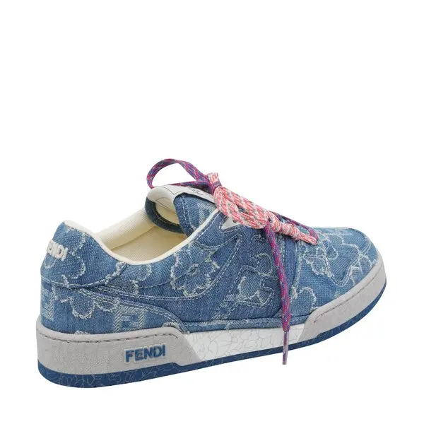 Fendi Match" Low-top Sneakers - Blue