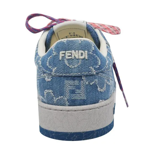 Fendi Match" Low-top Sneakers - Blue