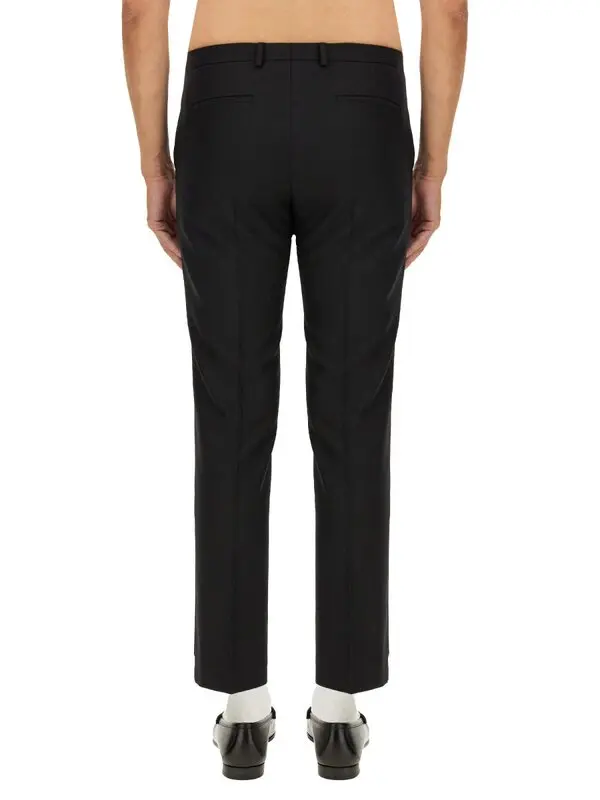 Gucci Wool Blend Twill Tailored Pants